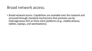 Definition of Cloud Computing | PPTX