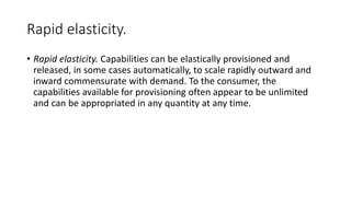 Definition of Cloud Computing | PPTX