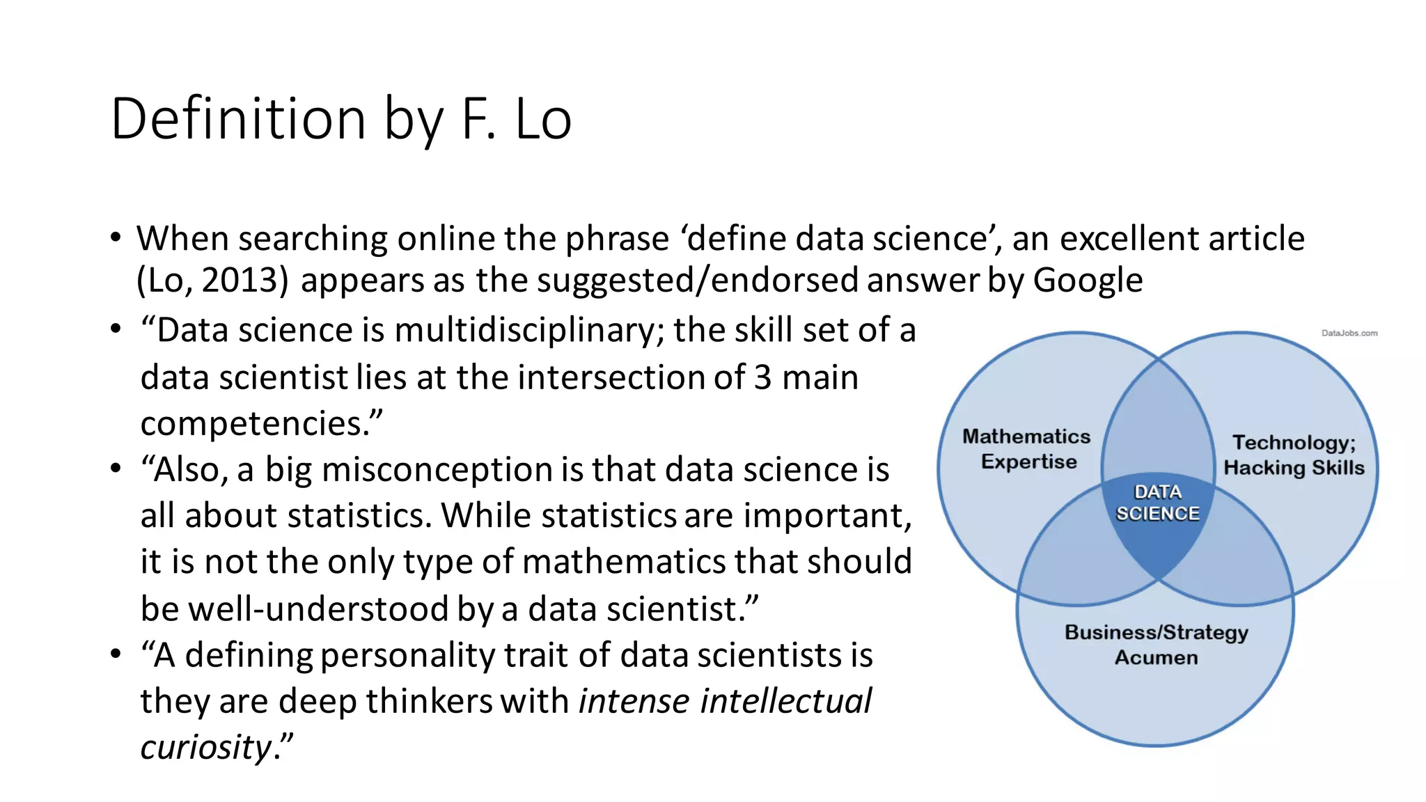 What is Data Science | PPT