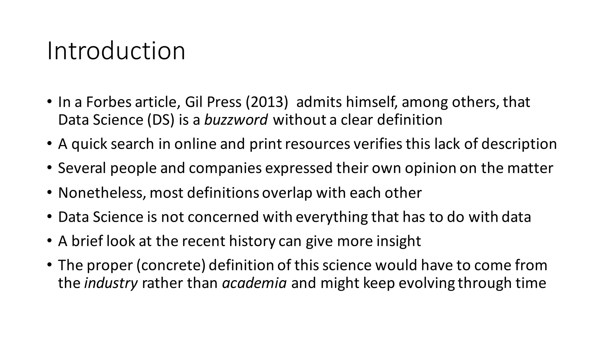 What is Data Science | PPT