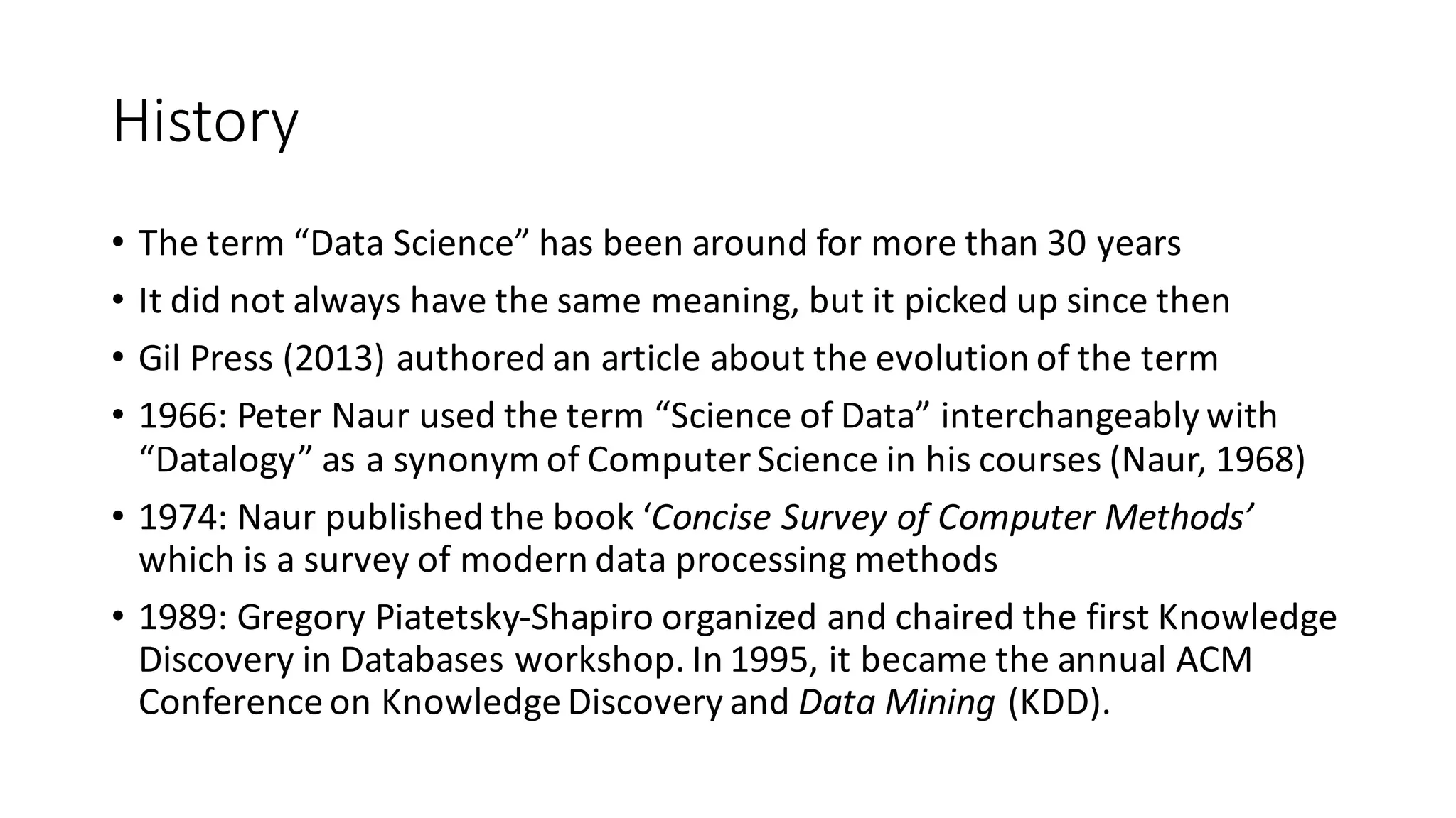 What is Data Science | PPT