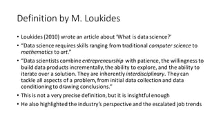 What is Data Science | PPT