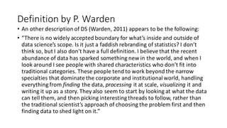 What is Data Science | PDF