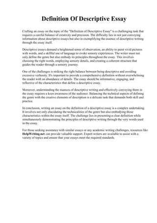 Definition Of Descriptive Essay.pdf