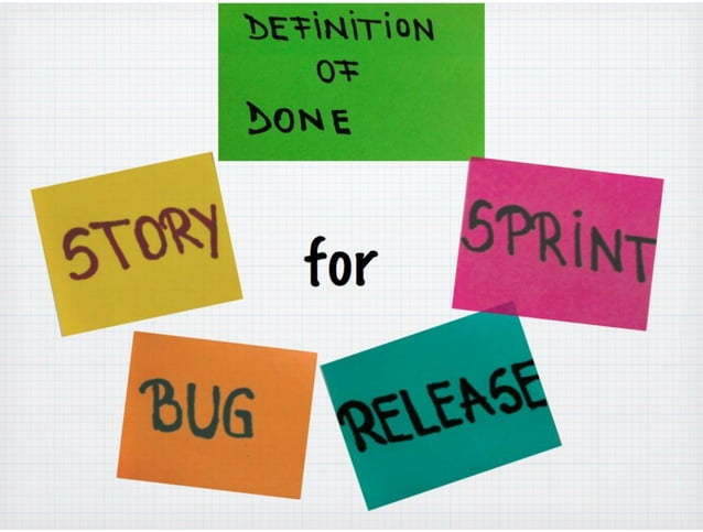 Definition of Done and Acceptance Criteria | PDF