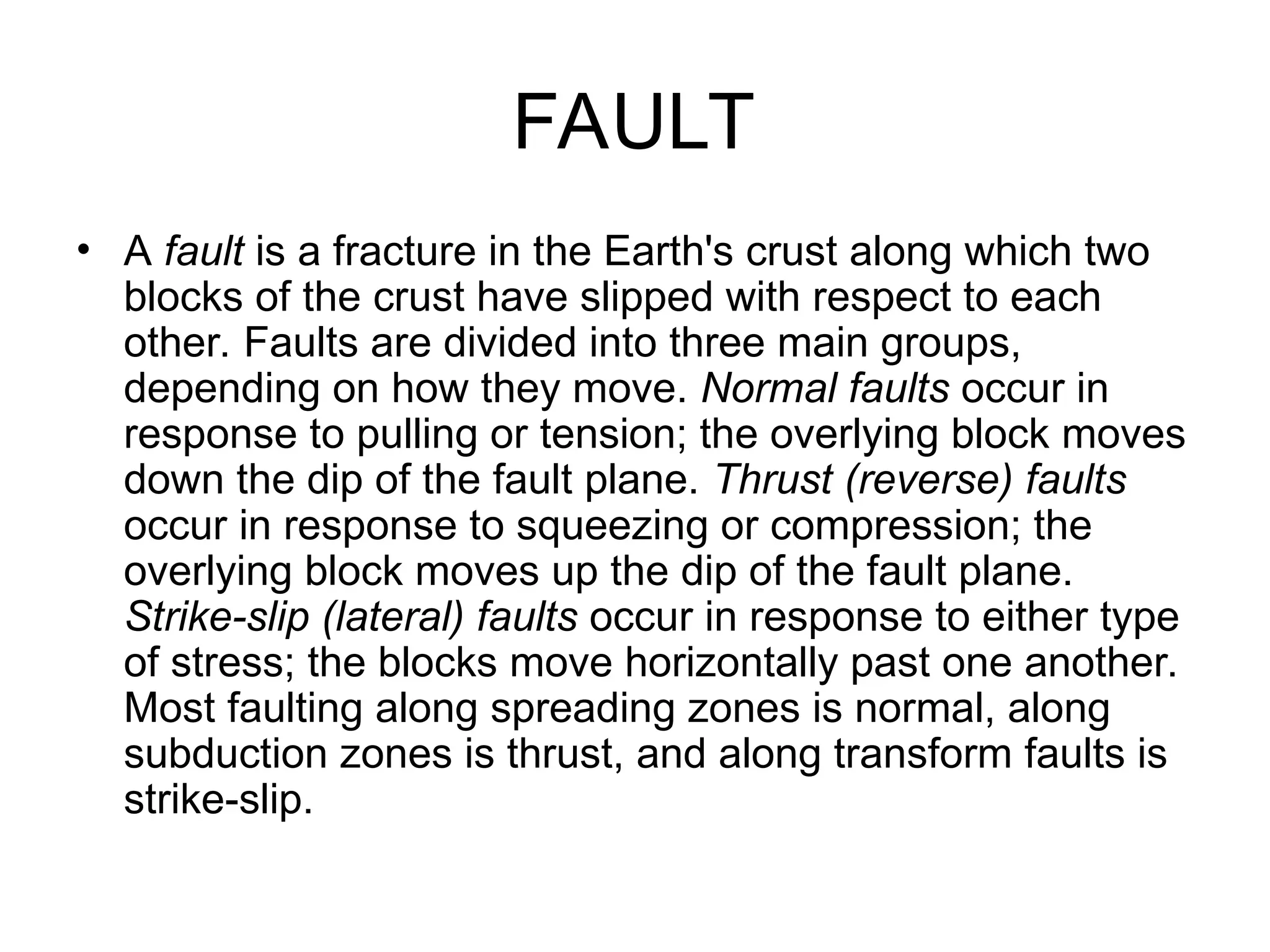 DEFINITION OF EARTHQUAKE FOR BEGINEERS AND EARTHQUAKE SPECIALIST.ppt