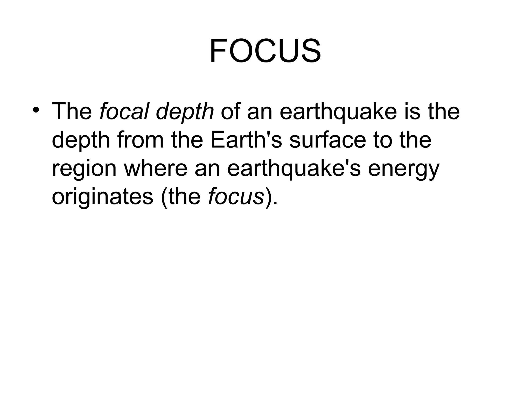 DEFINITION OF EARTHQUAKE FOR BEGINEERS AND EARTHQUAKE SPECIALIST.ppt