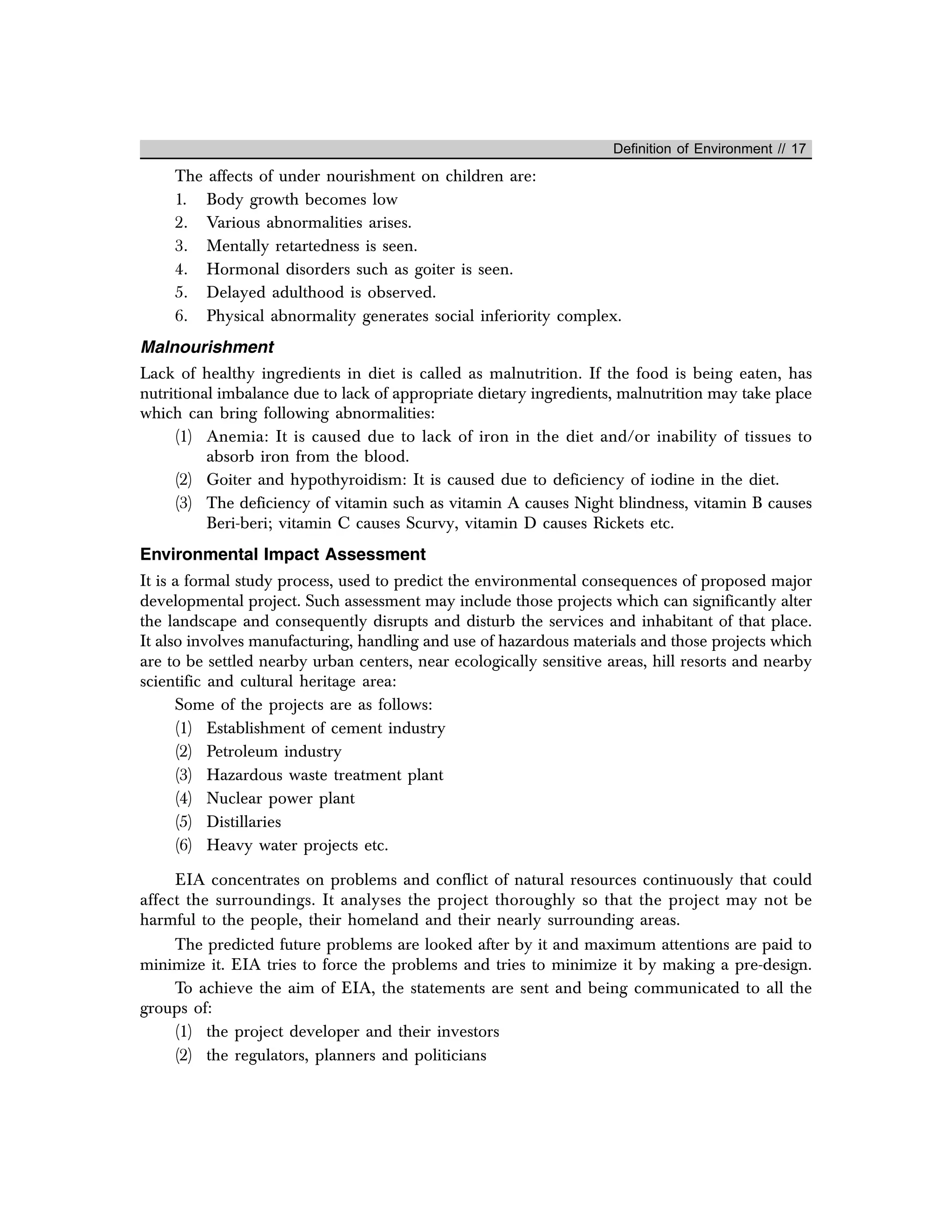 Definition of environment | PDF