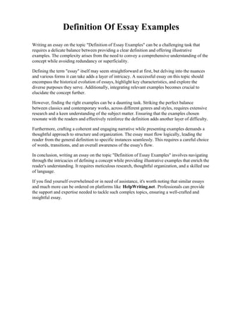 Definition Of Essay Examples.pdf