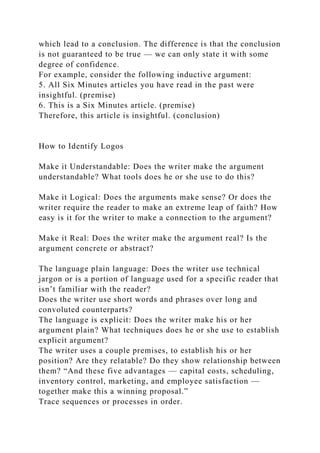 Definition of Ethos and How to Use it1. Trustworthiness Does y.docx