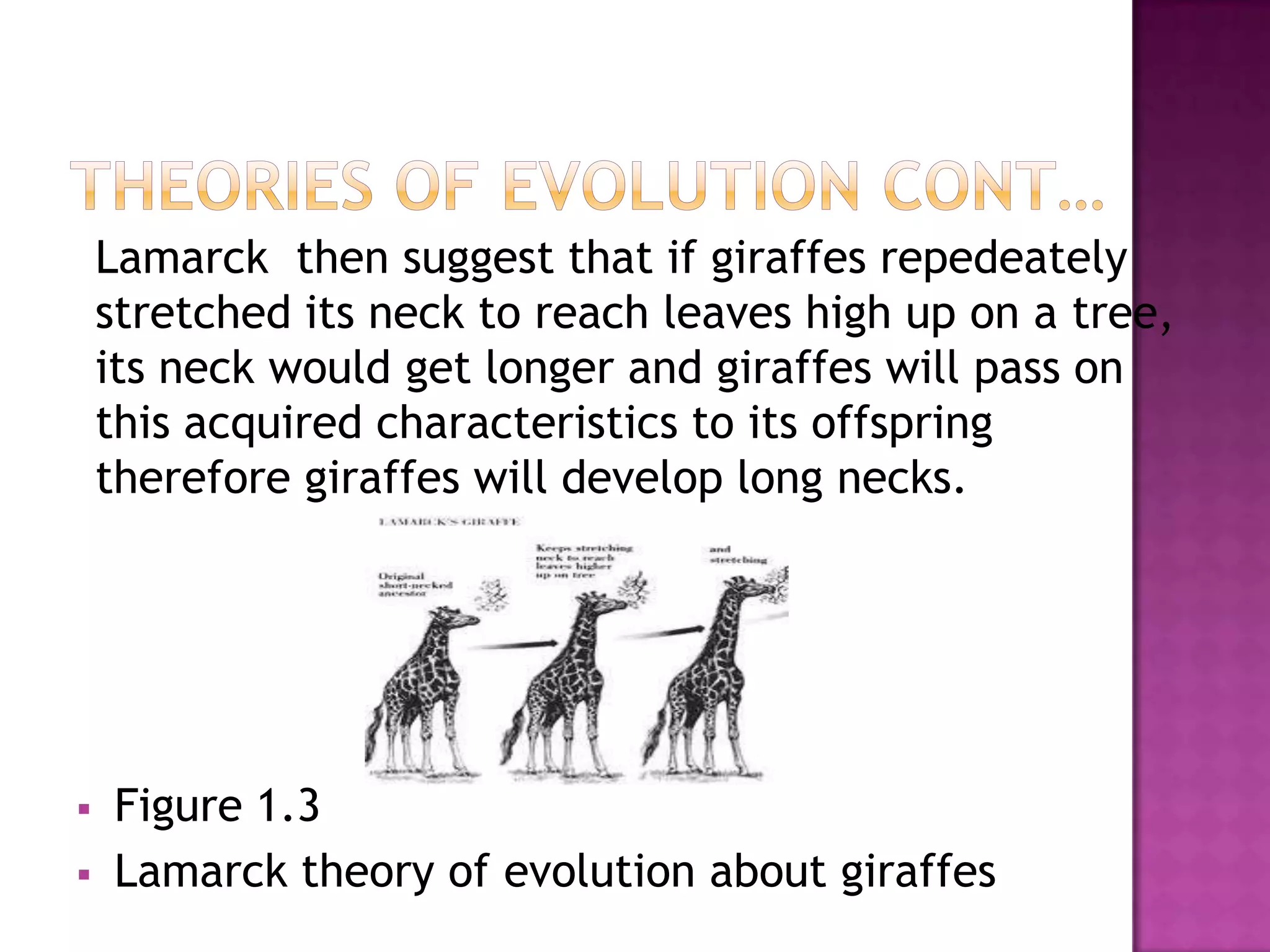 Definition of evolution | PPTX