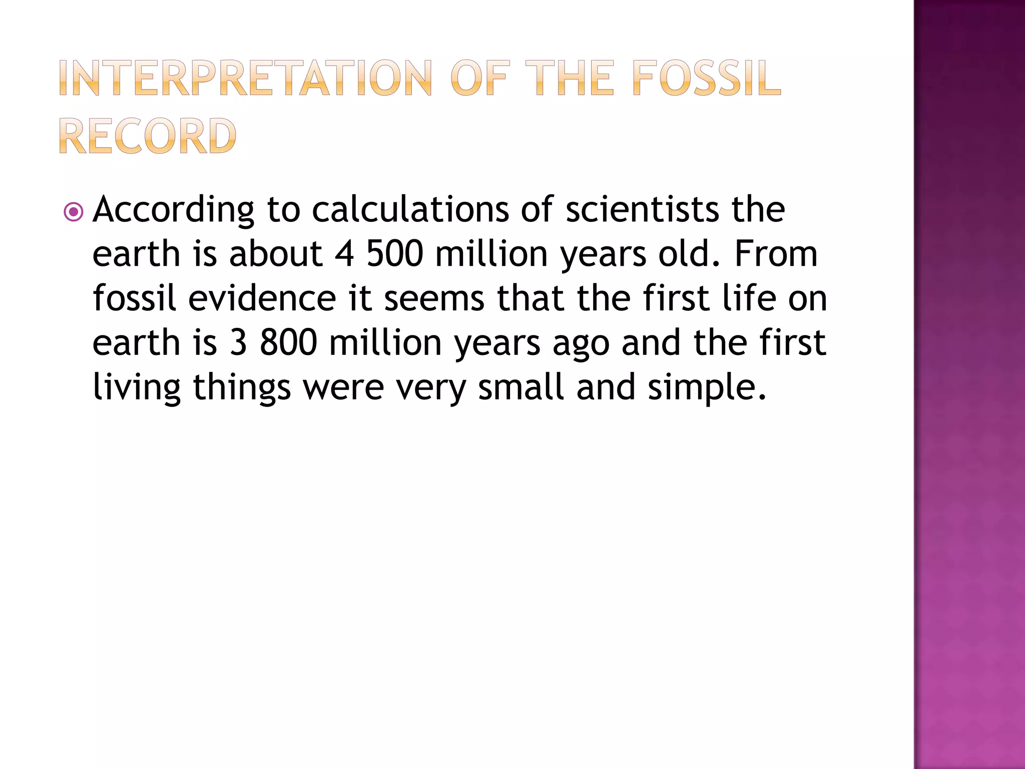 Definition of evolution | PPT