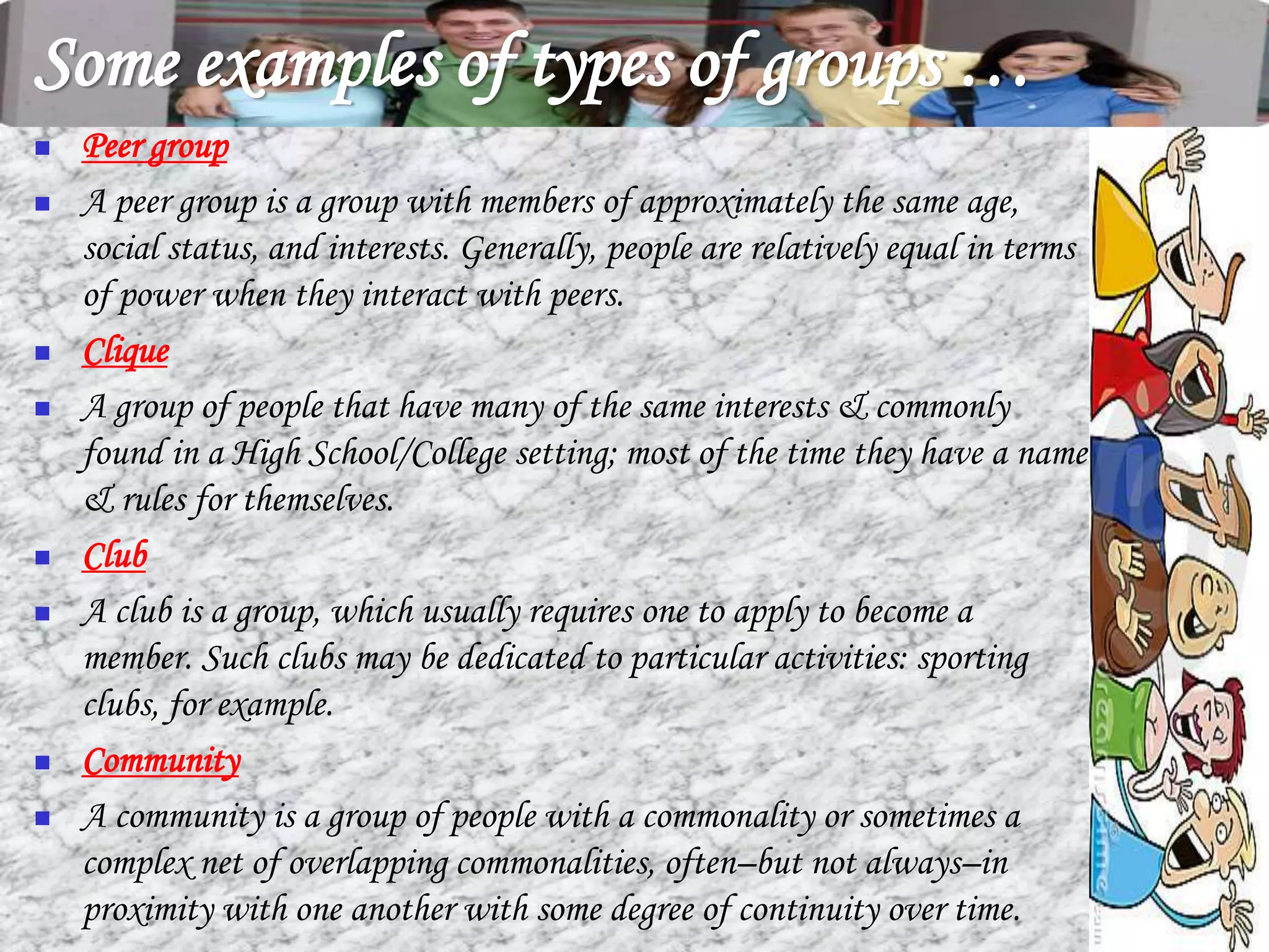 Definition of group … | PPTX