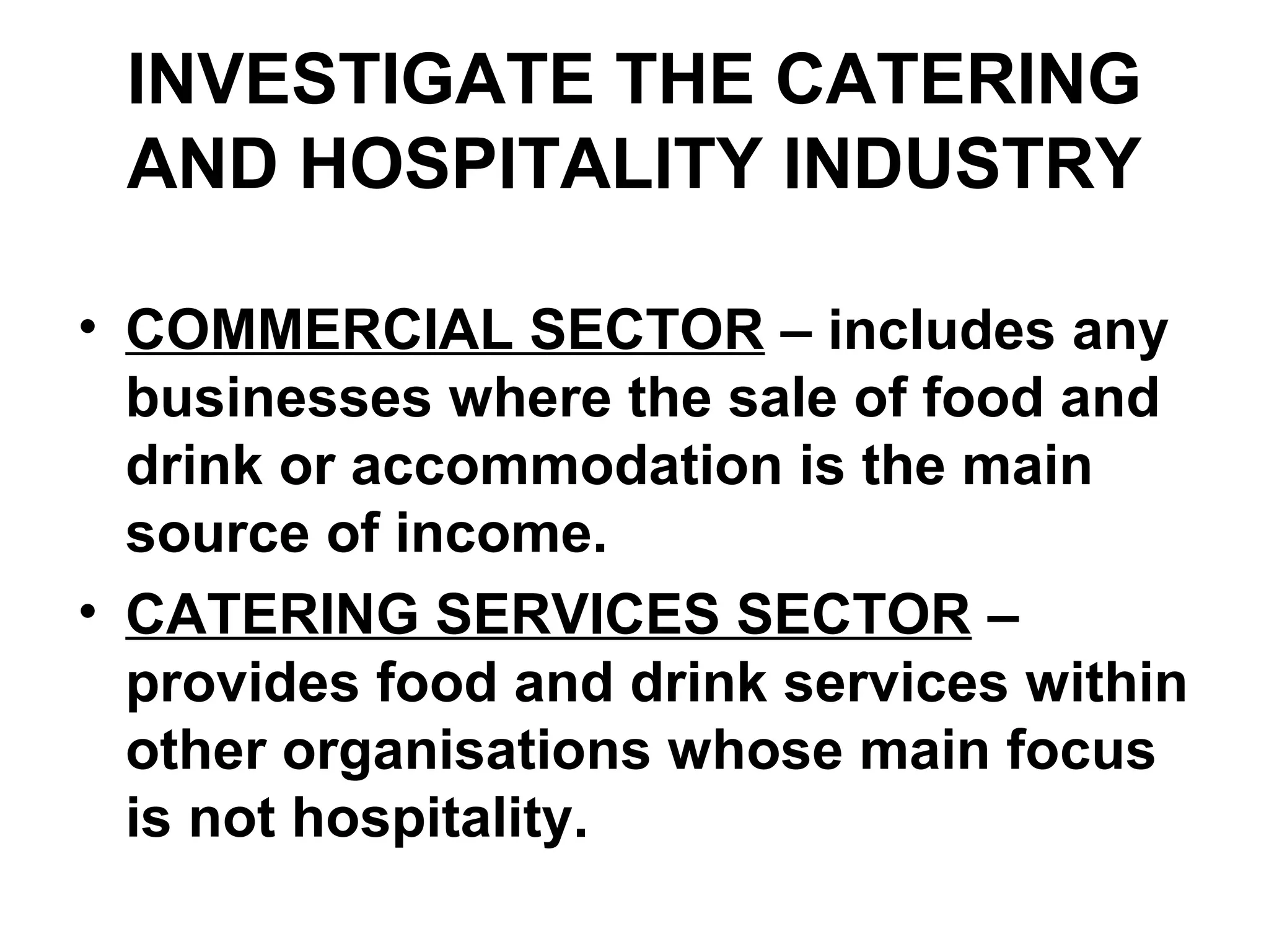 Definition of hospitality | PPT