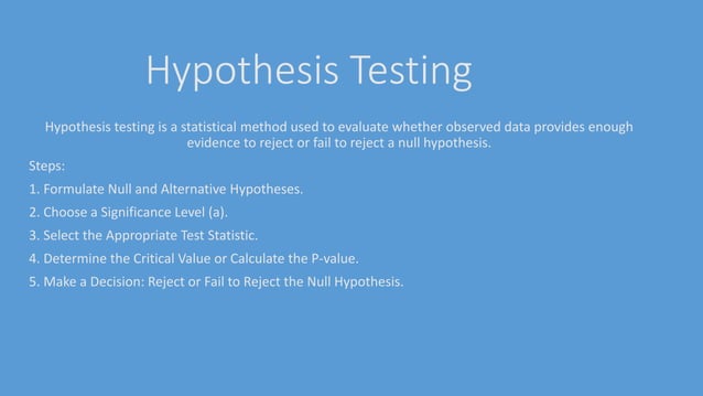 Definition of Hypothesis jynyyetbxhzwtrb xb | PPT