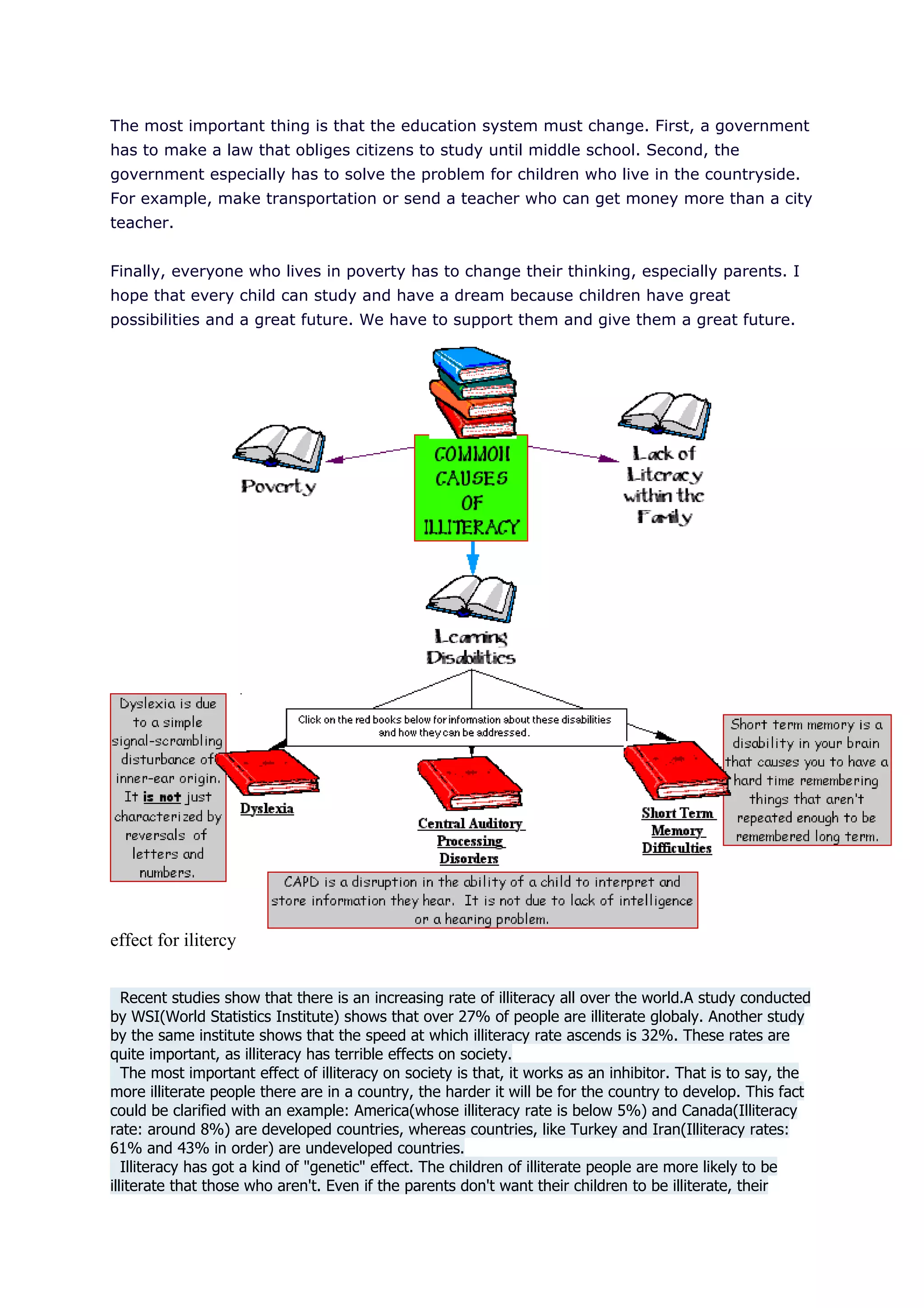 Definition of illiteracy | DOC