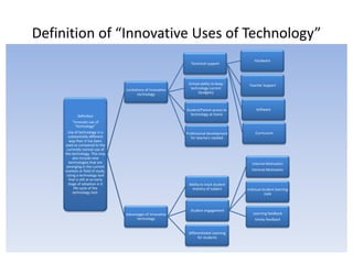 Definition of innovative use of technology | PDF