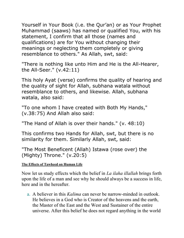 Definition of islam | DOCX