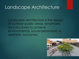 Definition of landscaping (1) | PPTX
