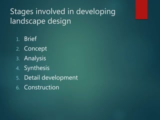 Definition of landscaping (1) | PPT