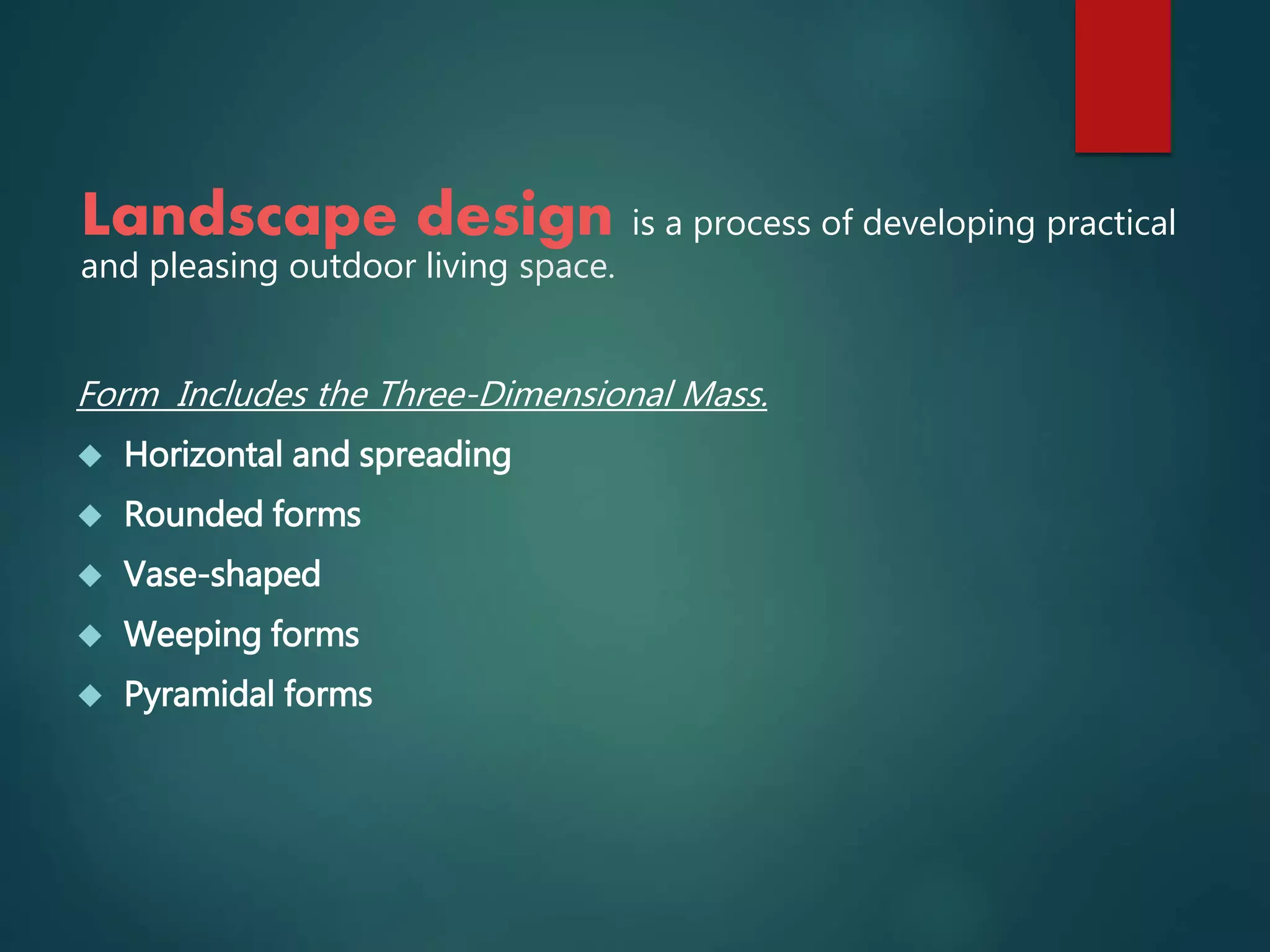 Definition of landscaping (1) | PPTX