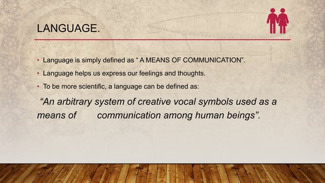 Definition of language | PPTX