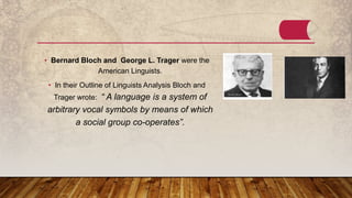 Definition of language | PPTX