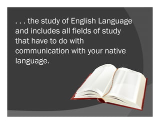 Definition of language arts | PDF