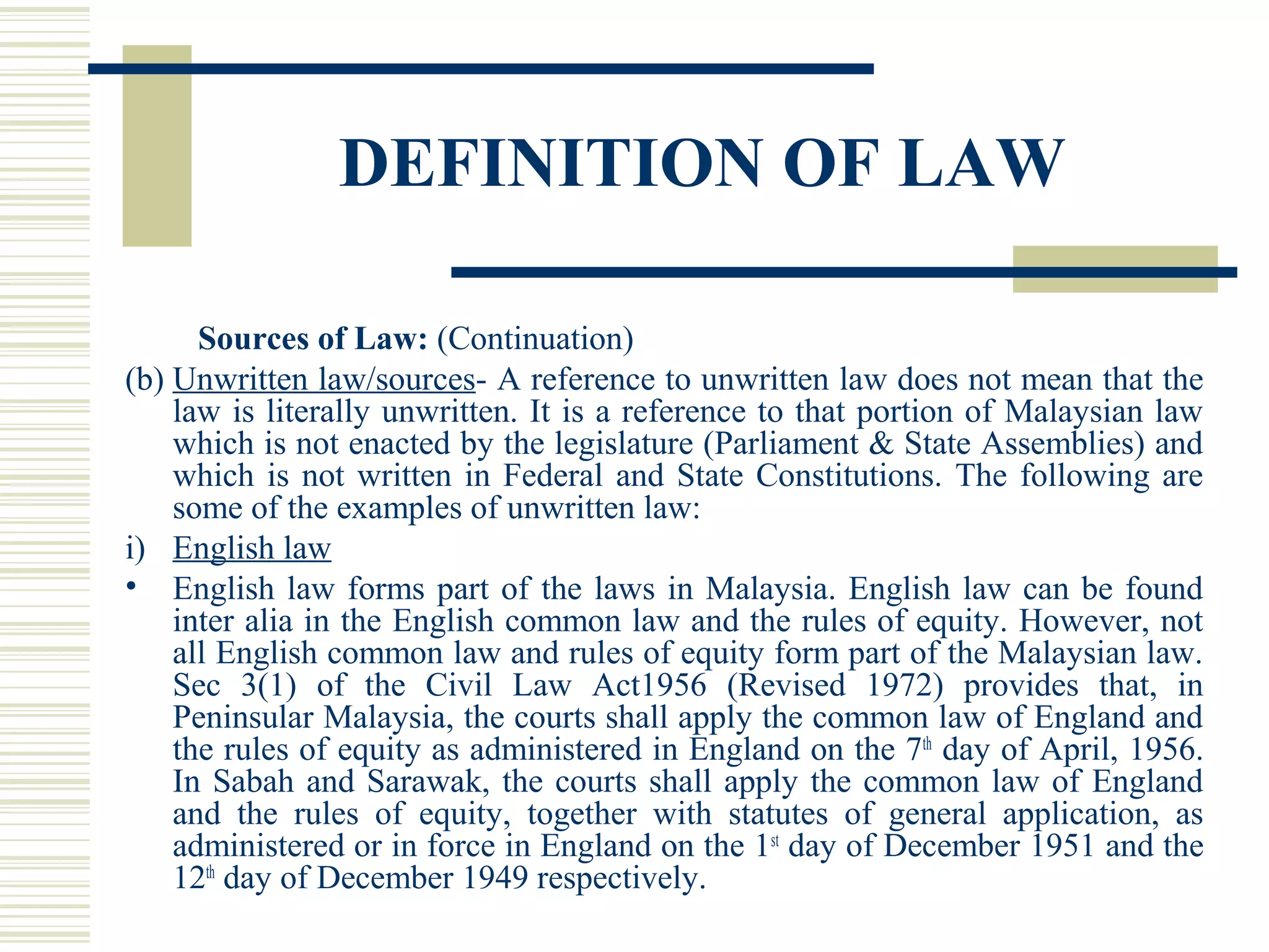 Definition of law_1-_jurisprudence | PPT