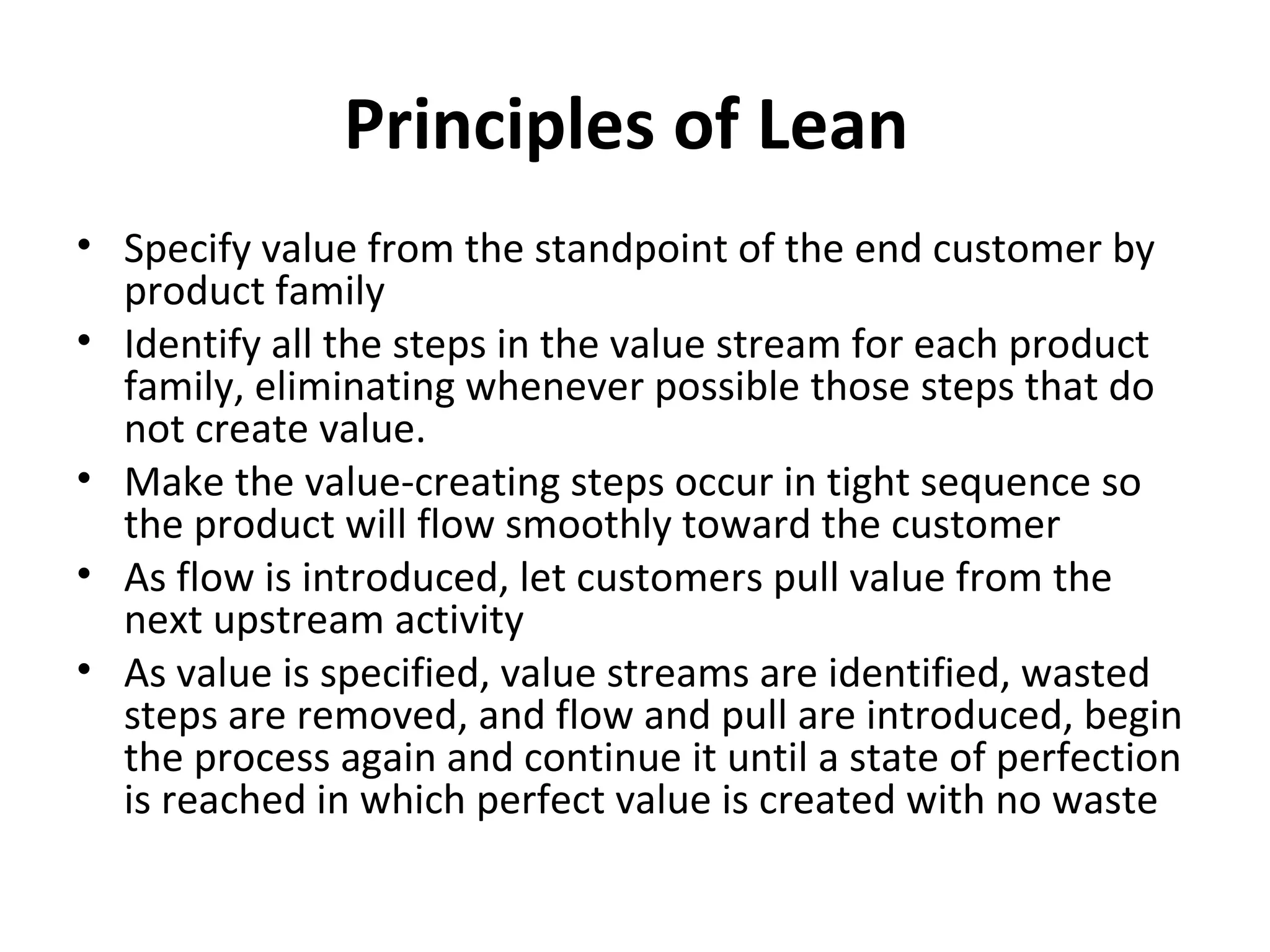 Definition of lean | PPT | Business | Business and Finance