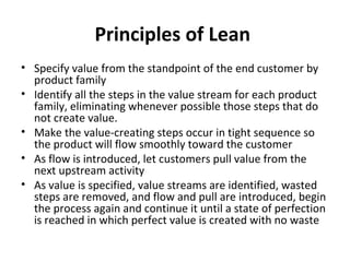 Definition of lean | PPT | Business | Business and Finance