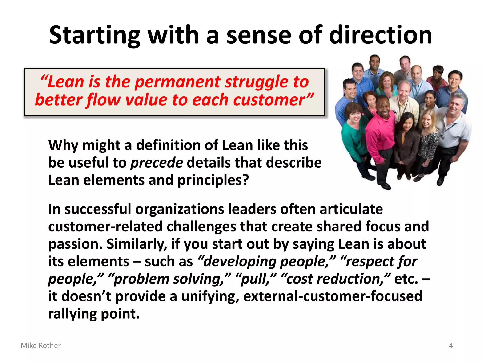 Definition of "Lean" - Part 2 | PPTX