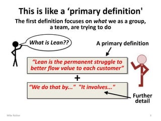 Definition of "Lean" - Part 2 | PPTX