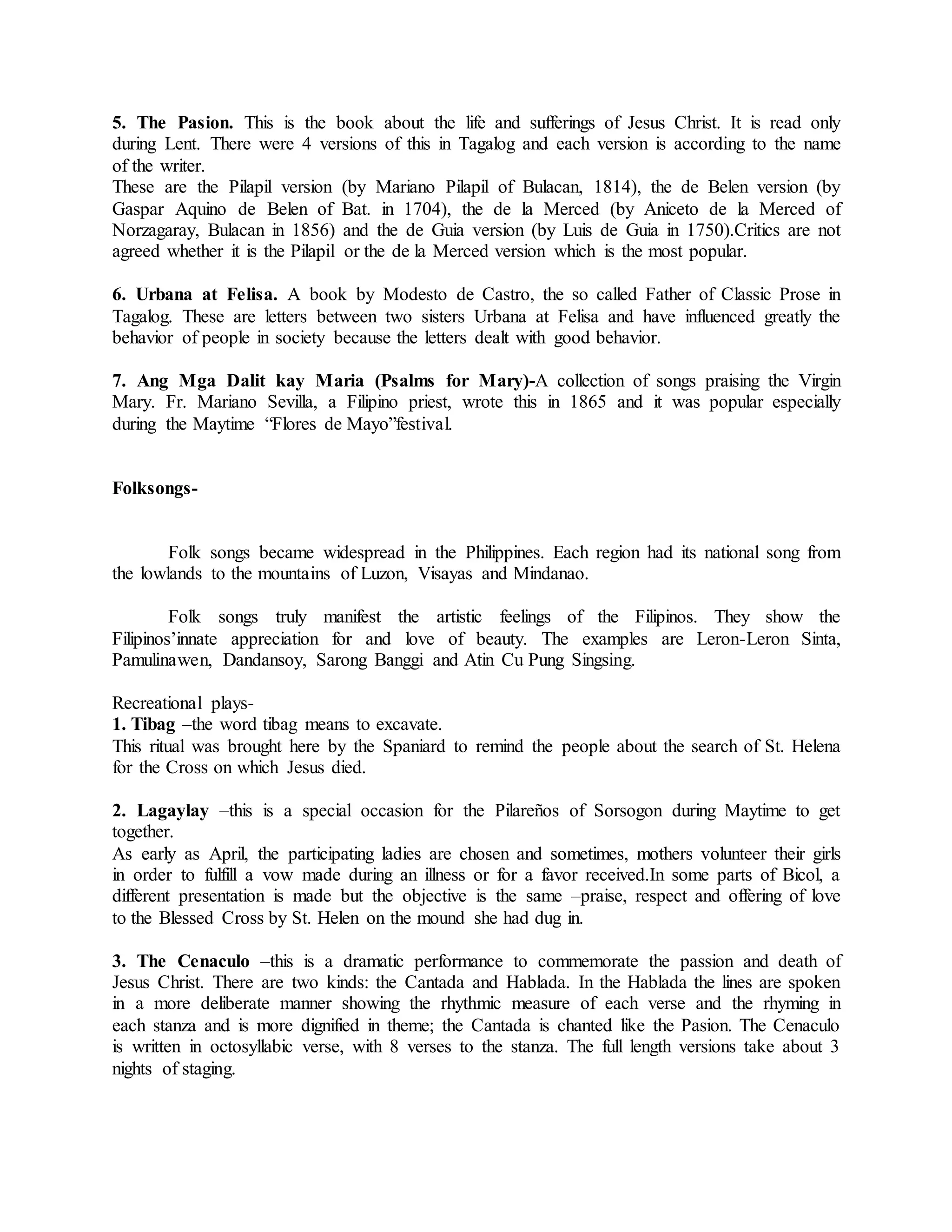 Philippine literature | DOCX