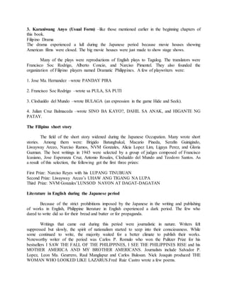 Philippine literature | DOCX
