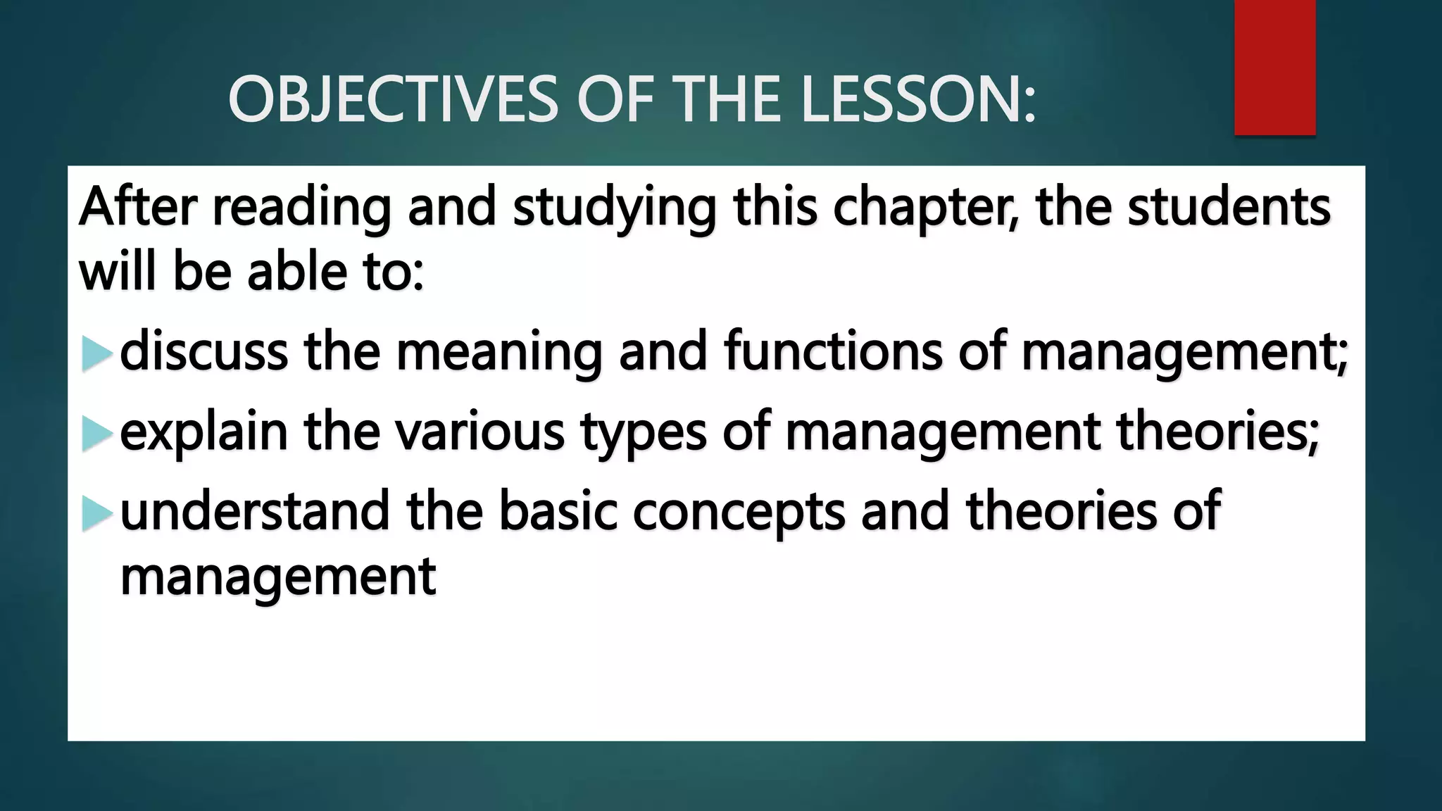 Definition of Management & Mgt theories.slideshare.pptx