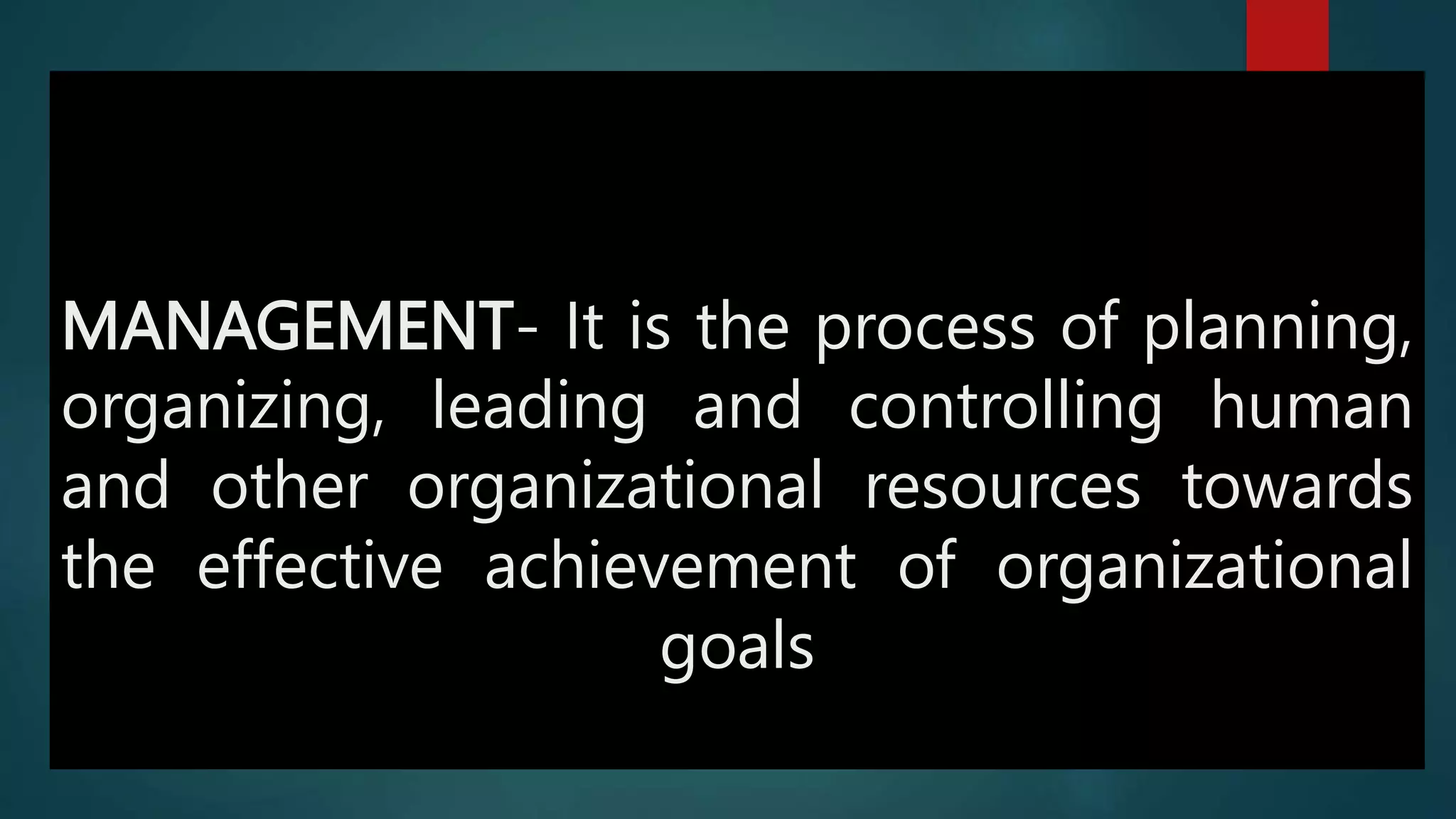 Definition of Management & Mgt theories.slideshare.pptx