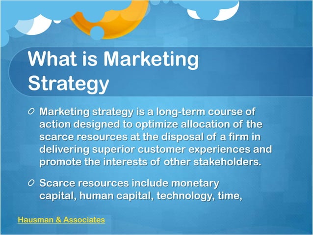 Definition of marketing strategy | PPTX | Marketing and Advertising ...