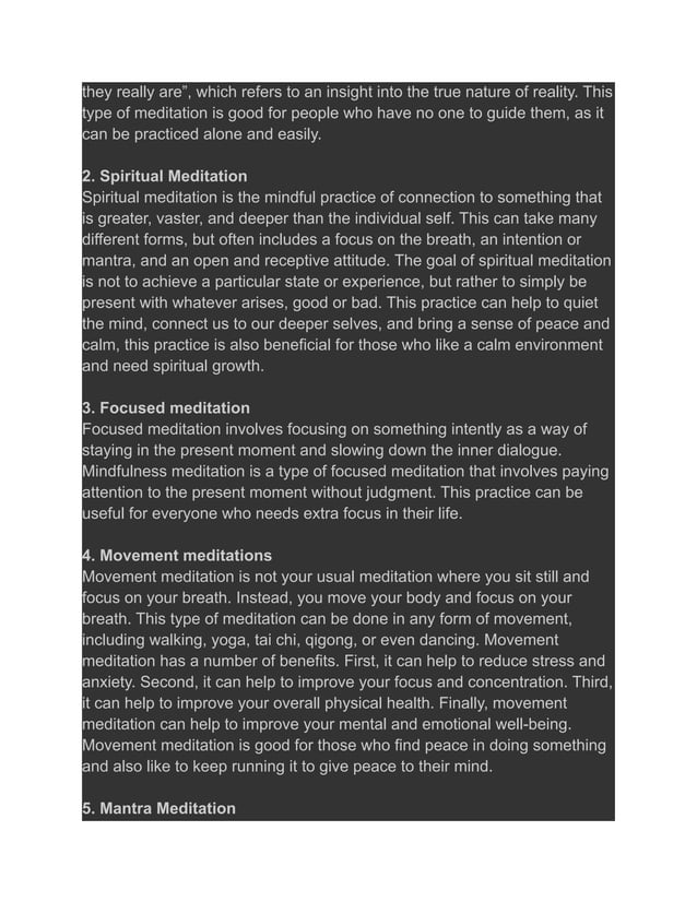 Definition of Meditation.pdf | Wellness | Healthy Living