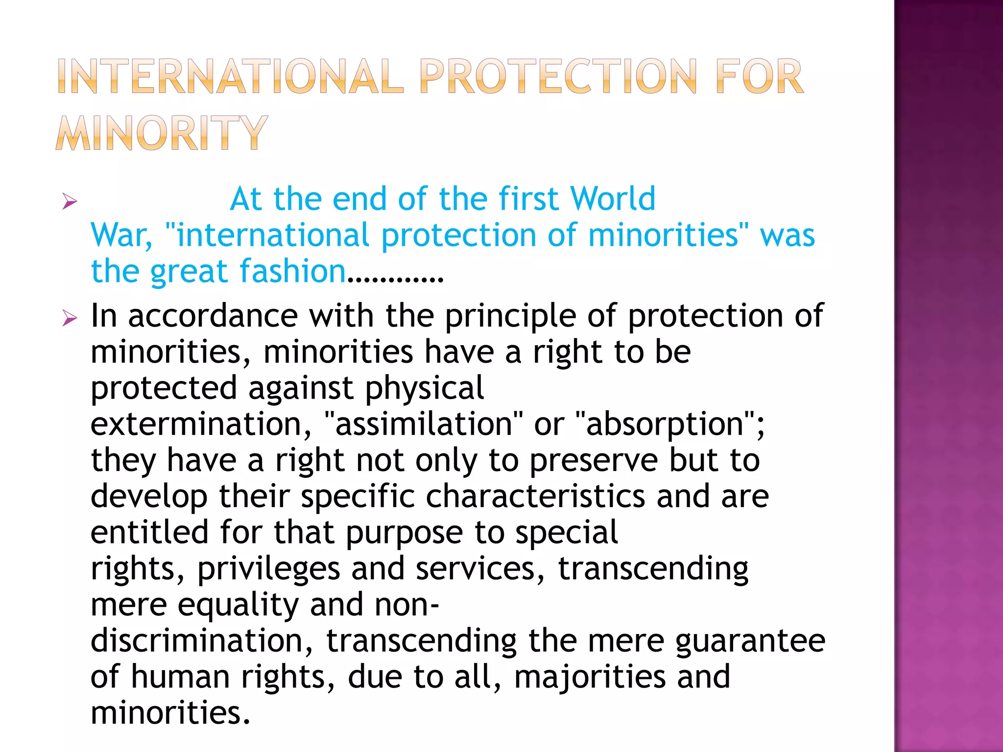 Definition of minority_and_minority_institution | PPTX | Religion ...