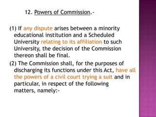Definition of minority_and_minority_institution | PPTX