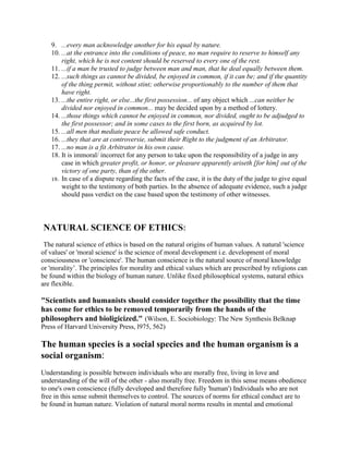 Natural Law Definition Science