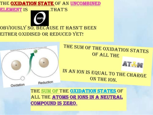 Definition of oxidation