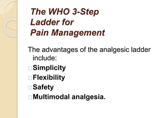 nursing management of a patient with pain | PPTX