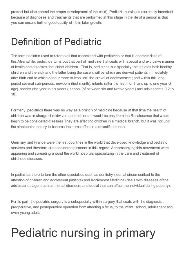 Pediatrician Meaning