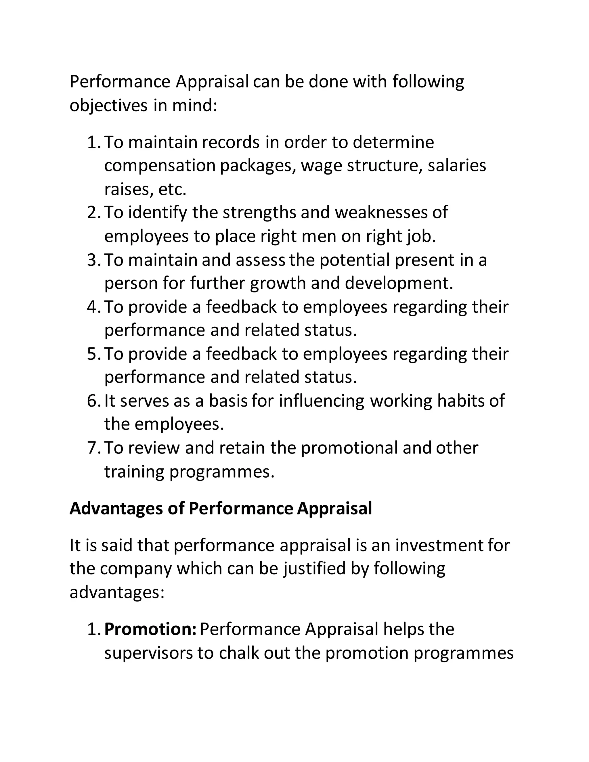 Definition of performance management | PDF