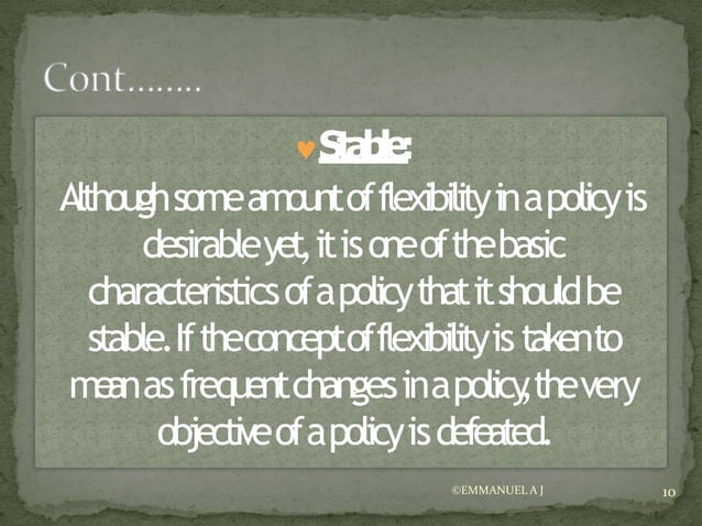 definition of policy and features ppt.pptx