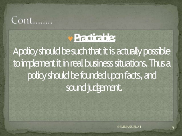definition of policy and features ppt.pptx