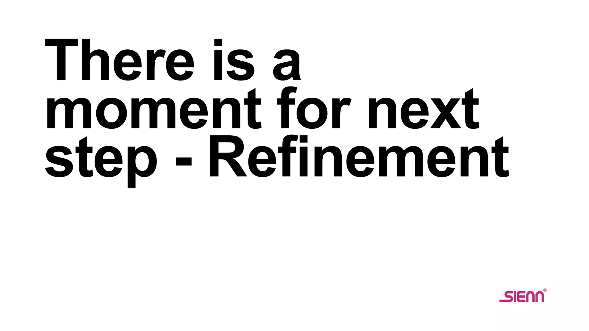Definition of ready vs. refinement | PPT