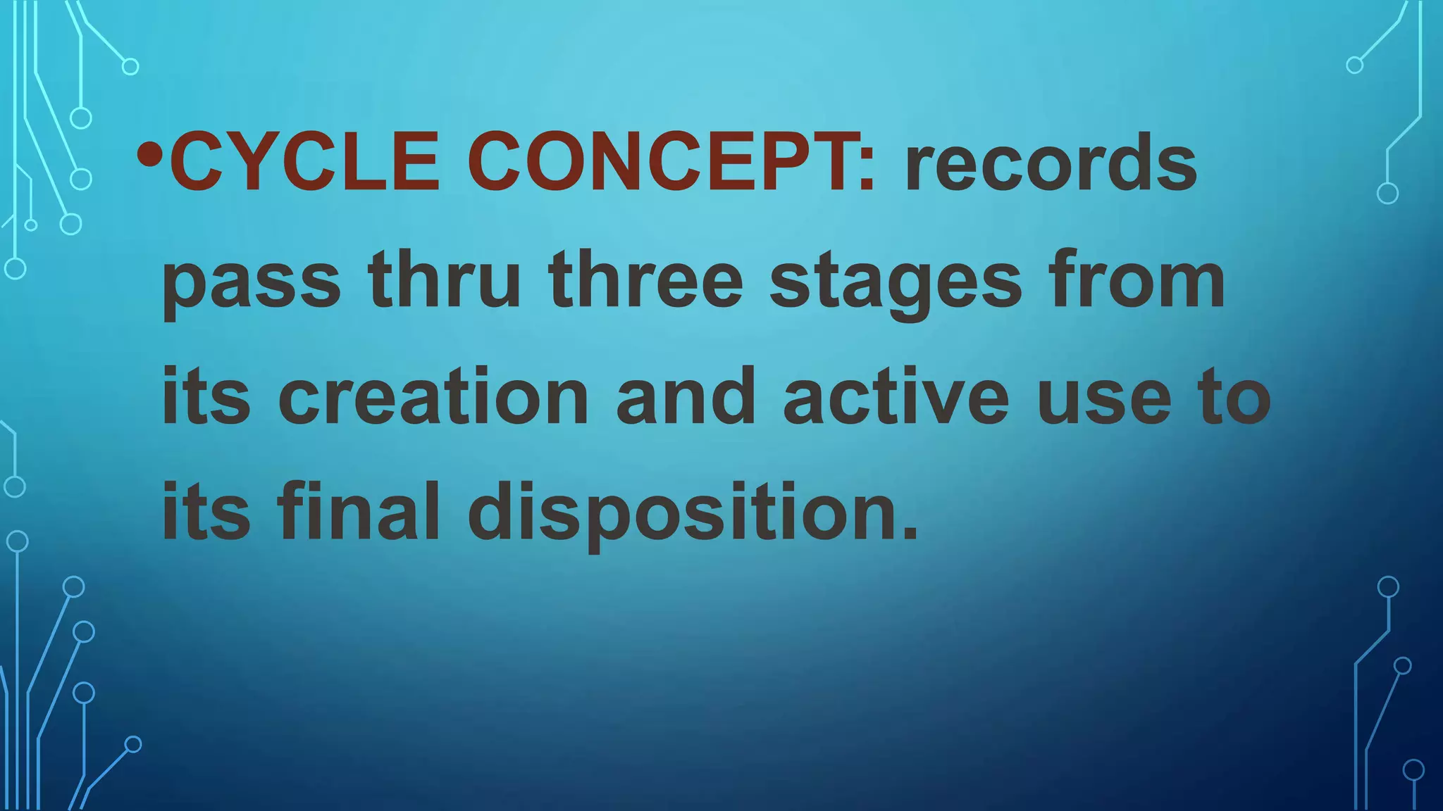 Definition of records | PPTX